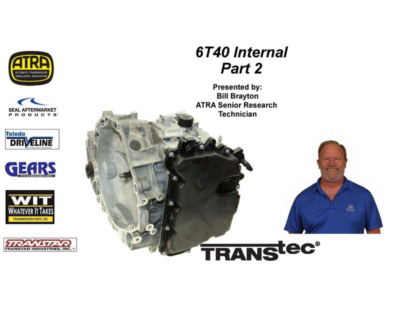 6T40 - 6T30 / 6T35 / 6T45 / 6T50