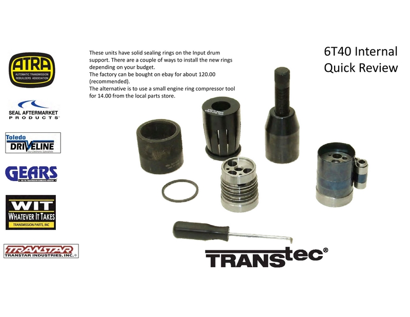 6T40 - 6T30 / 6T35 / 6T45 / 6T50