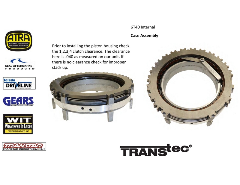 6T40 - 6T30 / 6T35 / 6T45 / 6T50