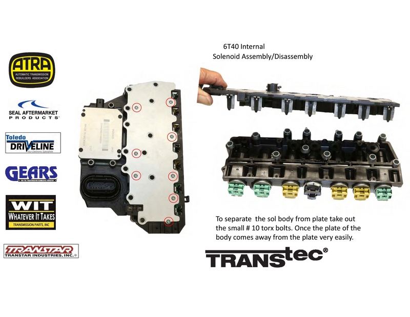 6T40 - 6T30 / 6T35 / 6T45 / 6T50