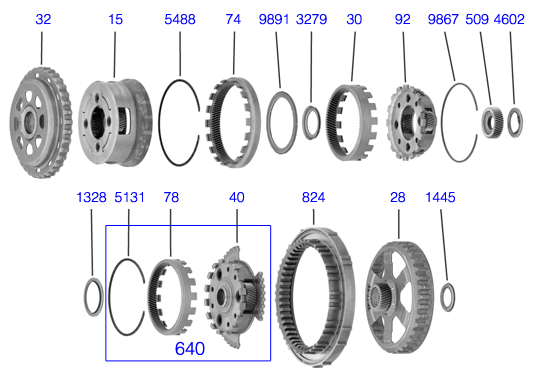 6T40 - 6T30 / 6T35 / 6T45 / 6T50