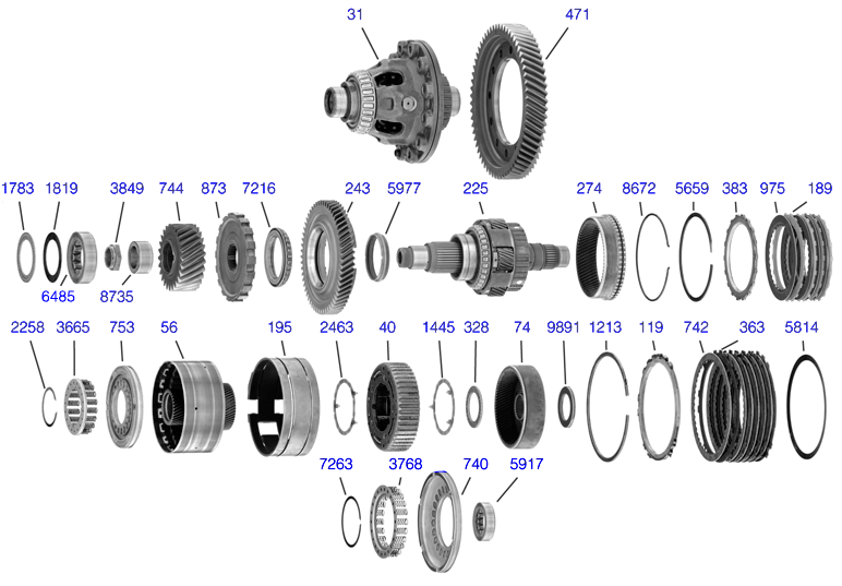 AW55-50SN, AW55-51SN, AW55-50, (AF33, RE5F22A)