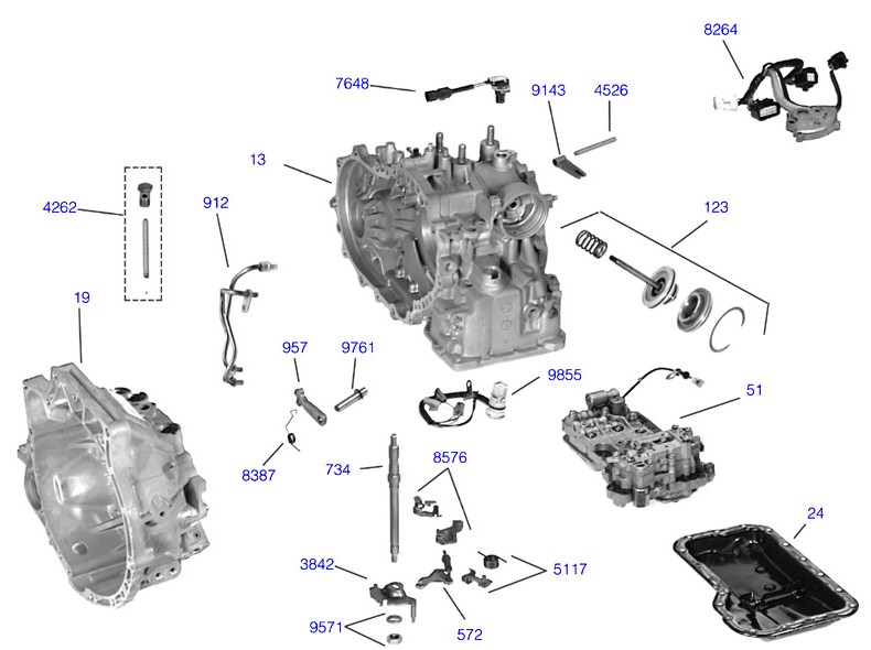 F4AEL, 4EAT-F, F4A-EL, F4E-AT (Mazda, Ford, Kia)