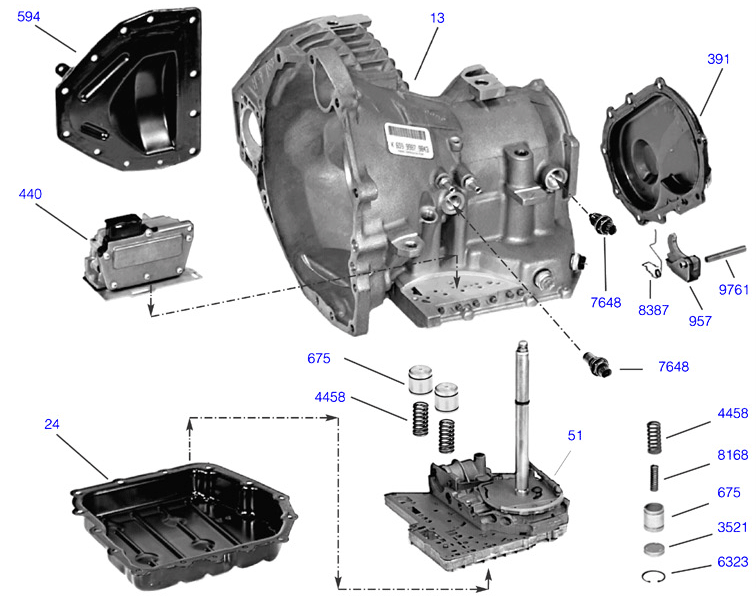 A604, 40TE, 41TE, 41TES